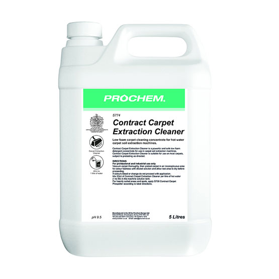 Prochem Contract Carpet Extraction Cleaner 5L – maxwhitcleaningsupplies